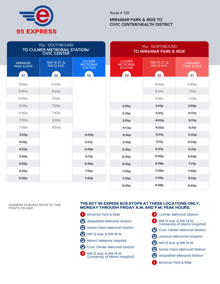 95 Express Bus: Broward to Miami Commute | Broward County Transit